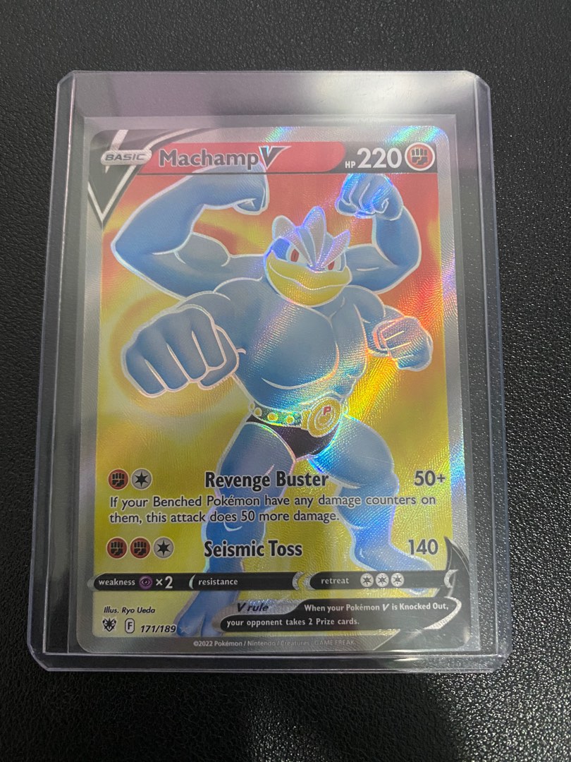 [Free Mailing] Pokemon cards Astral Radiance Machamp V Full Art ...