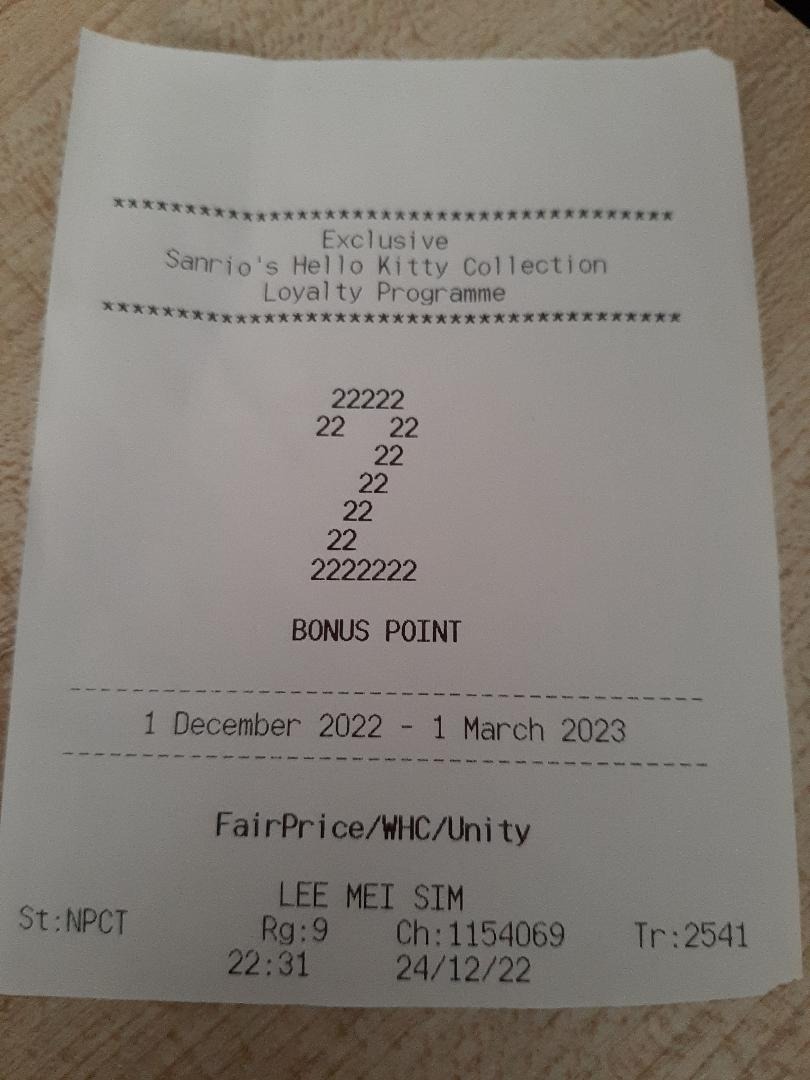 FREE NTUC Fairprice Sanrio's Hello Kitty Collection Loyalty Programme ...