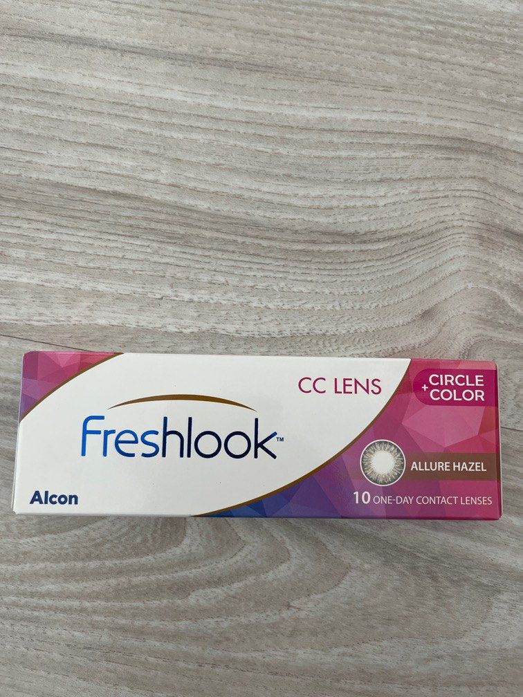 Freshlook One-Day CC Lens Allure Hazel, Beauty & Personal Care, Vision ...