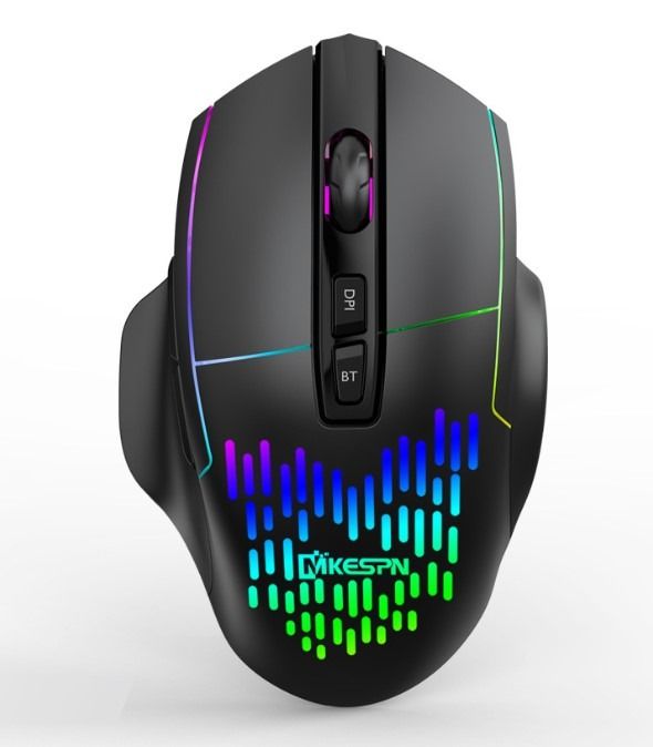 Gaming Bluetooth Mouse Three-Mode TYPEC Rechargeable Wireless RGB ...