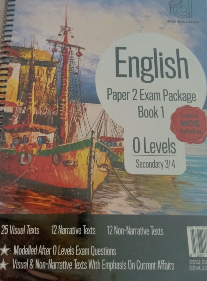 GCE 'O' LEVEL ENGLISH, Hobbies & Toys, Books & Magazines, Textbooks on ...