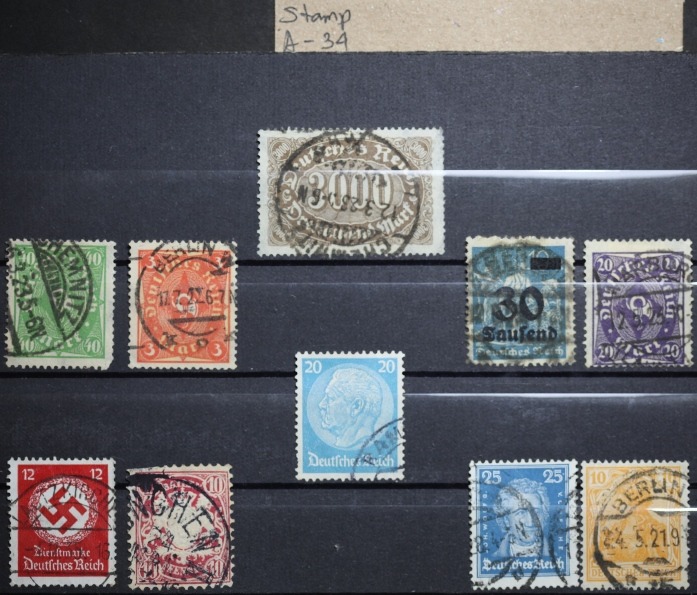German Stamps (Nazi Time) from 1910-1945, Hobbies & Toys, Memorabilia ...