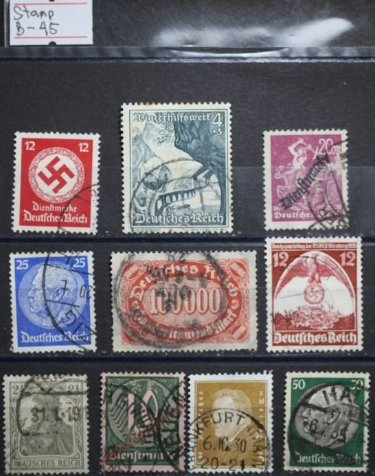 German Stamps (Nazi Time) from 1910-1945, Hobbies & Toys, Memorabilia ...