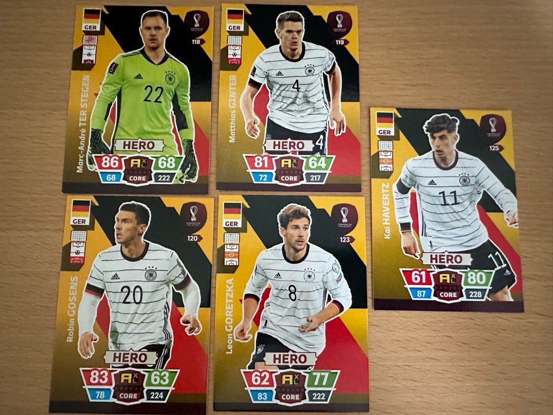 Germany World Cup cards - Havertz, Hobbies & Toys, Toys & Games on ...