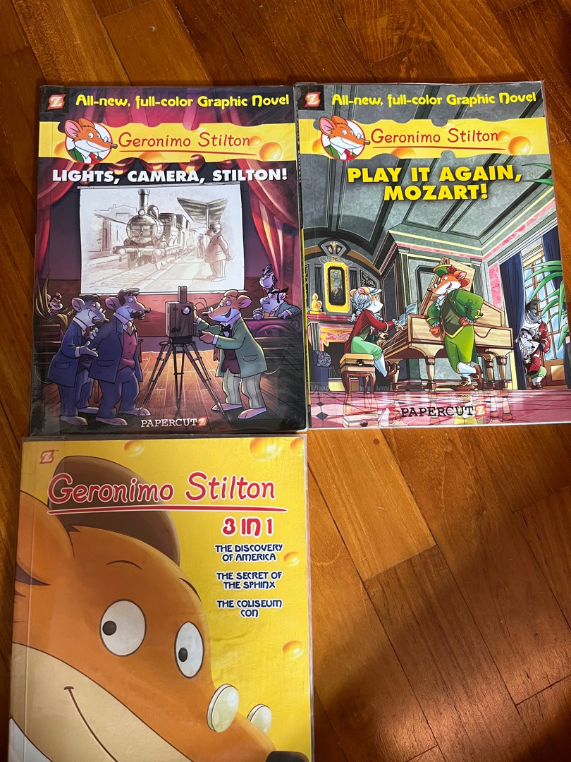 Graphic Novel-Geronimo Stilton, Hobbies & Toys, Books & Magazines ...