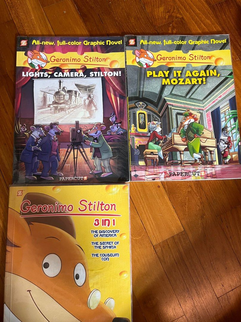 Graphic Novel-Geronimo Stilton, Hobbies & Toys, Books & Magazines ...