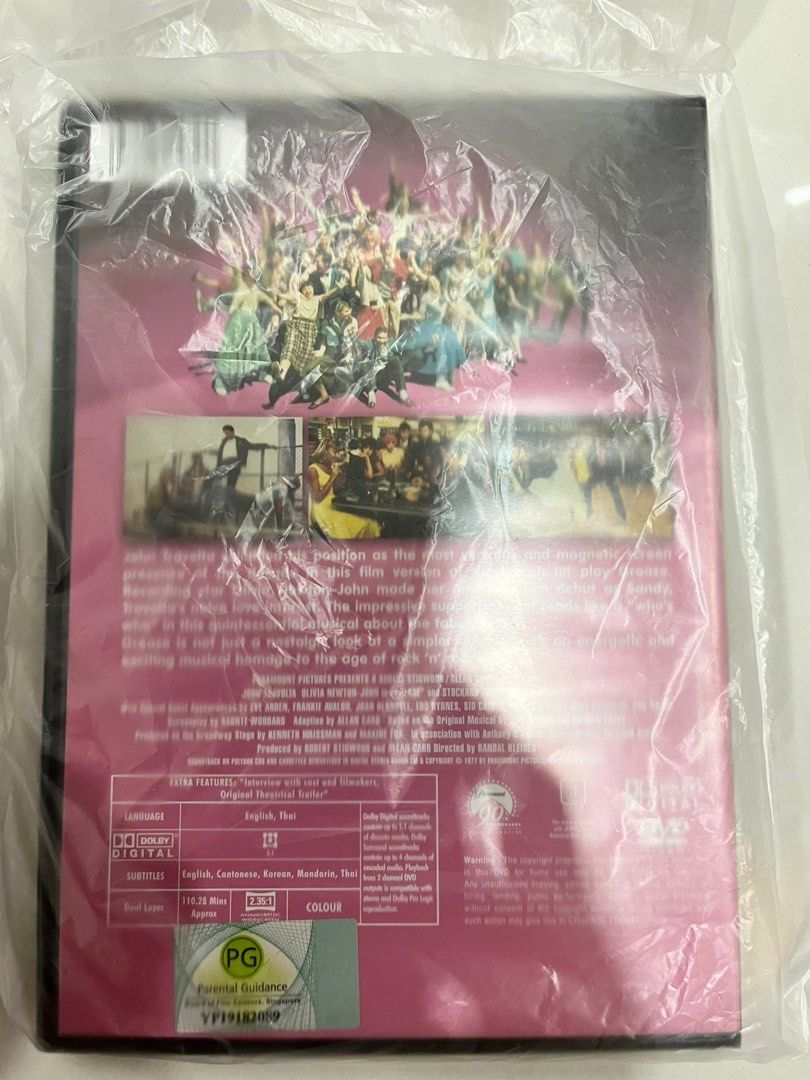 Grease DVD, Hobbies & Toys, Music & Media, CDs & DVDs on Carousell