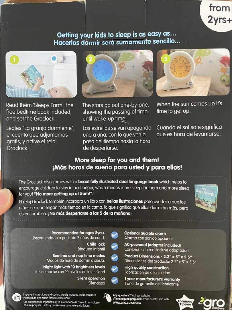 Gro Clock, Babies & Kids, Baby Nursery & Kids Furniture, Other Kids ...