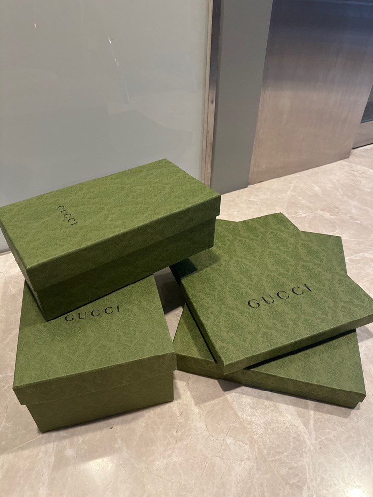 Gucci Boxes in Various Size, Luxury, Accessories on Carousell
