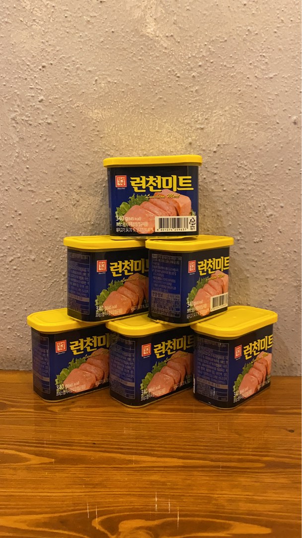Hansung Korean Luncheon Meat Spam, Food & Drinks, Packaged & Instant ...