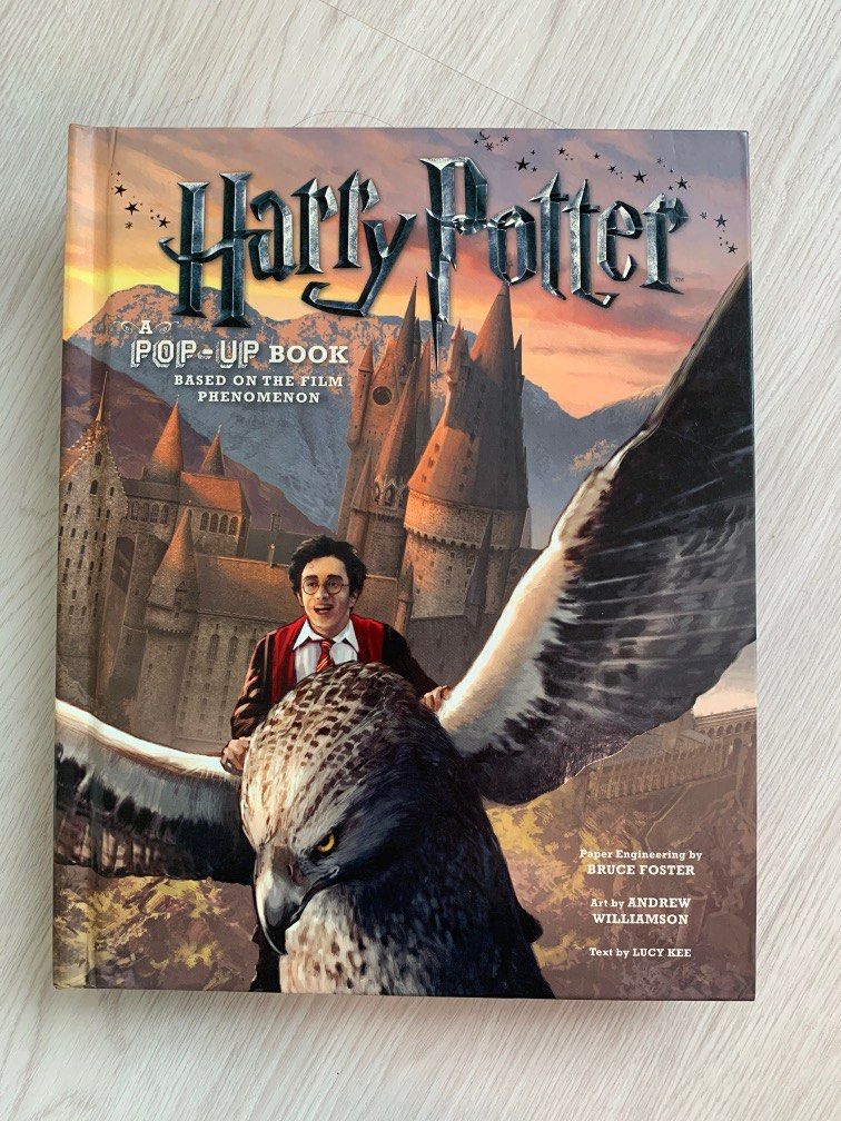 Harry Potter Pop-Up Book Based on the Film Phenomenon, Hobbies & Toys ...