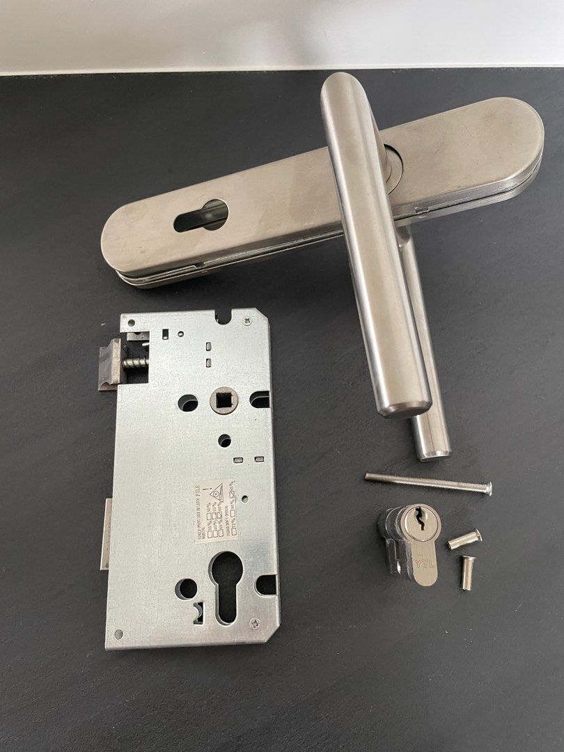 HDB Gate Lock, Furniture & Home Living, Security & Locks, Locks, Doors ...