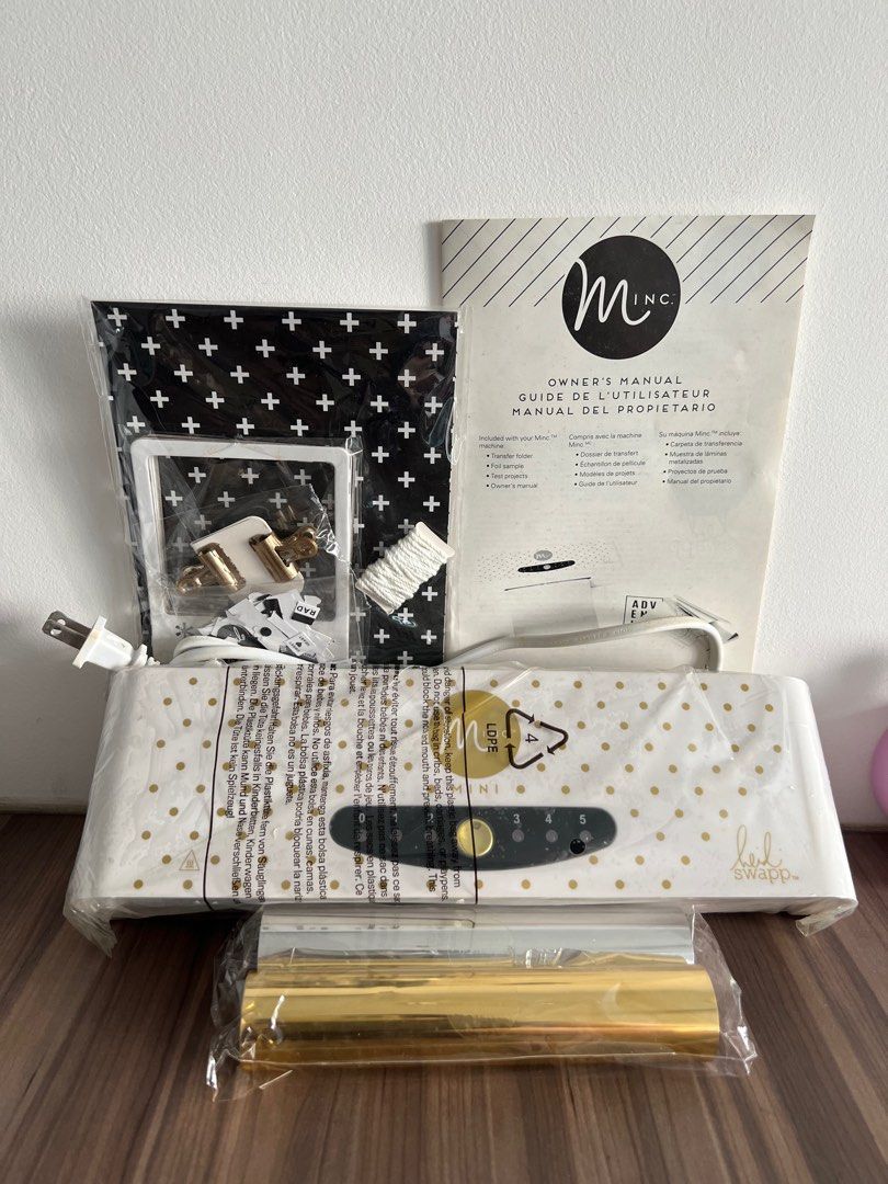 Heidi Swapp Minc machine set, Hobbies & Toys, Stationery & Craft, Craft ...