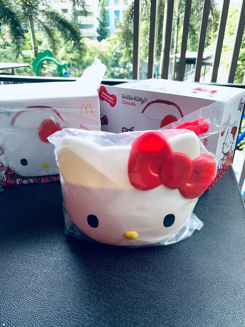 Hello Kitty Carrier, Hobbies & Toys, Memorabilia & Collectibles, Fan ...