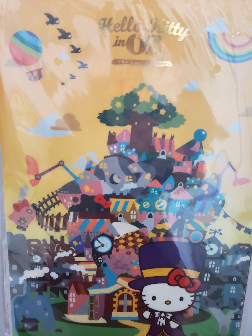 Hello Kitty x Wizard of Oz A4 size file from Hong Kong Sanrio, Hobbies ...