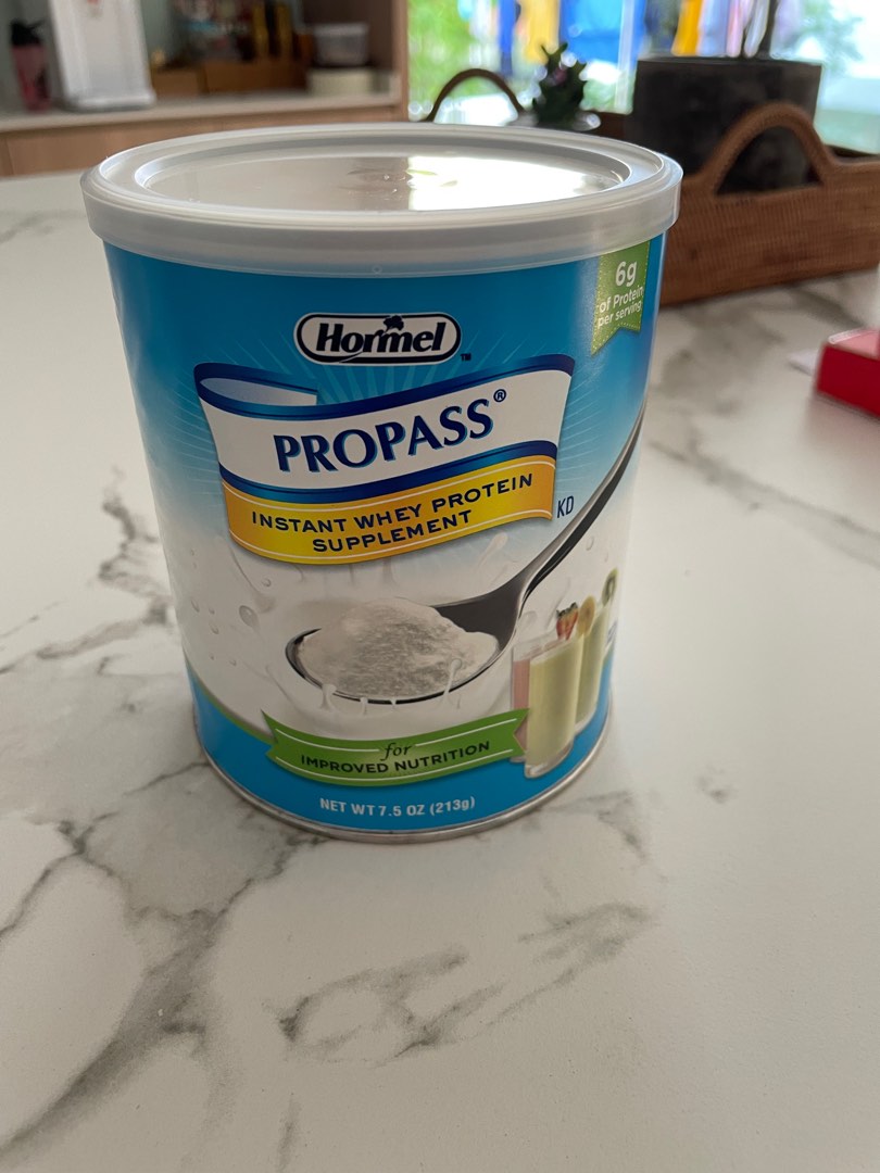 Hormel Propass Instant Whey Protein, Health & Nutrition, Health ...