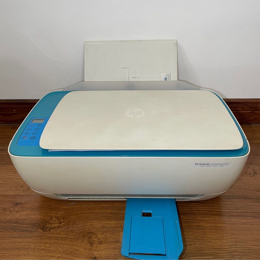 HP DeskJet Ink Advantage 3635 Printer, Computers & Tech, Printers ...