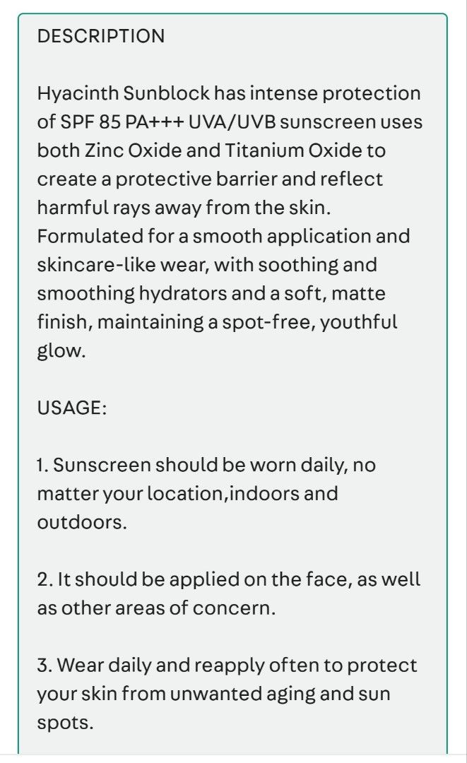 Hyacinth Glass Skin Hyper White Lotion, Beauty & Personal Care, Bath ...