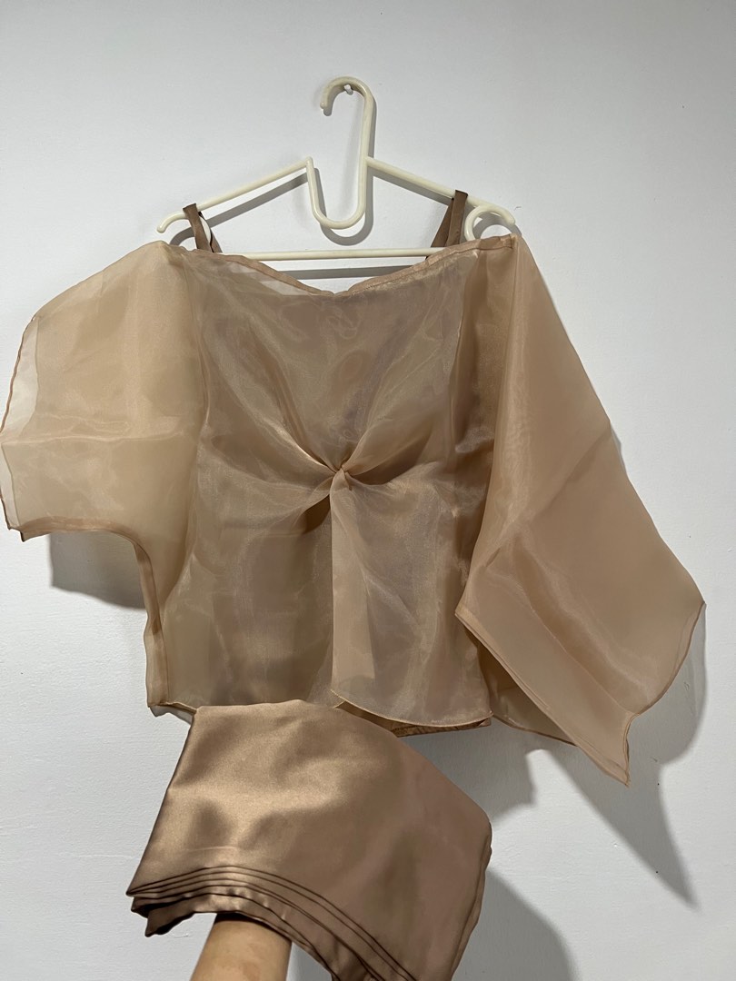 Hyuna Set by NAMELIS Choco Chic, Fesyen Wanita, Pakaian Wanita, Gaun ...