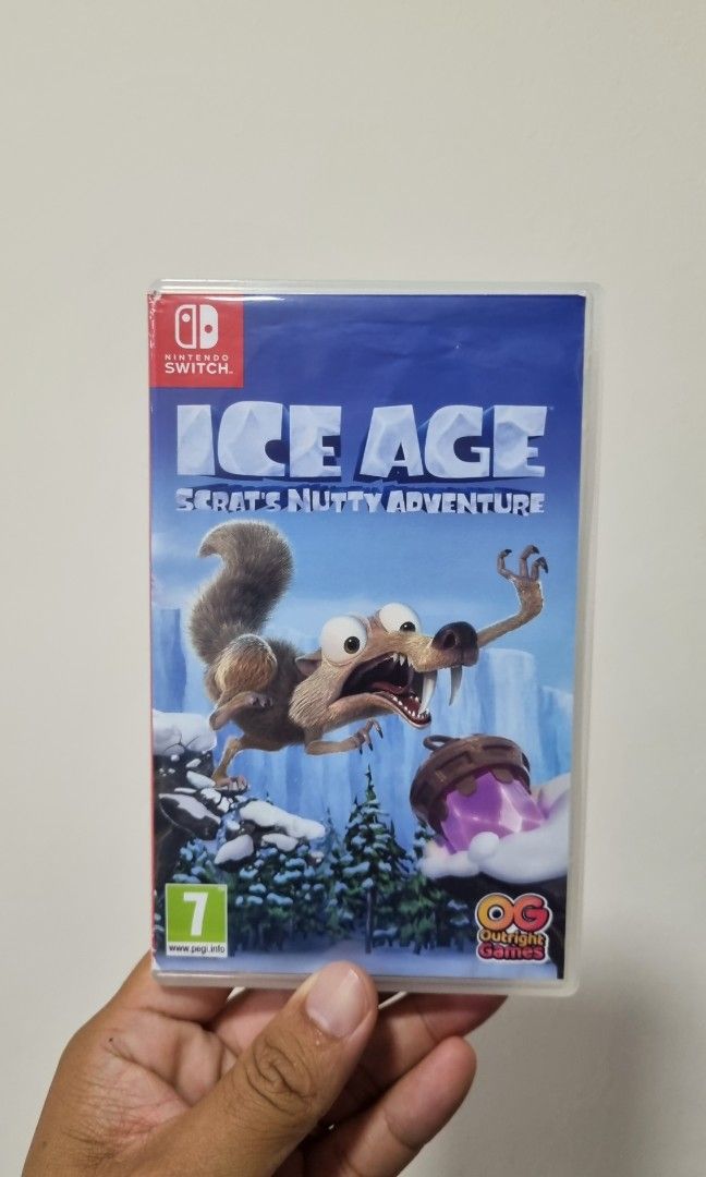 Ice Age Scrat's Nutty Adventure Nintendo Switch, Video Gaming, Video ...