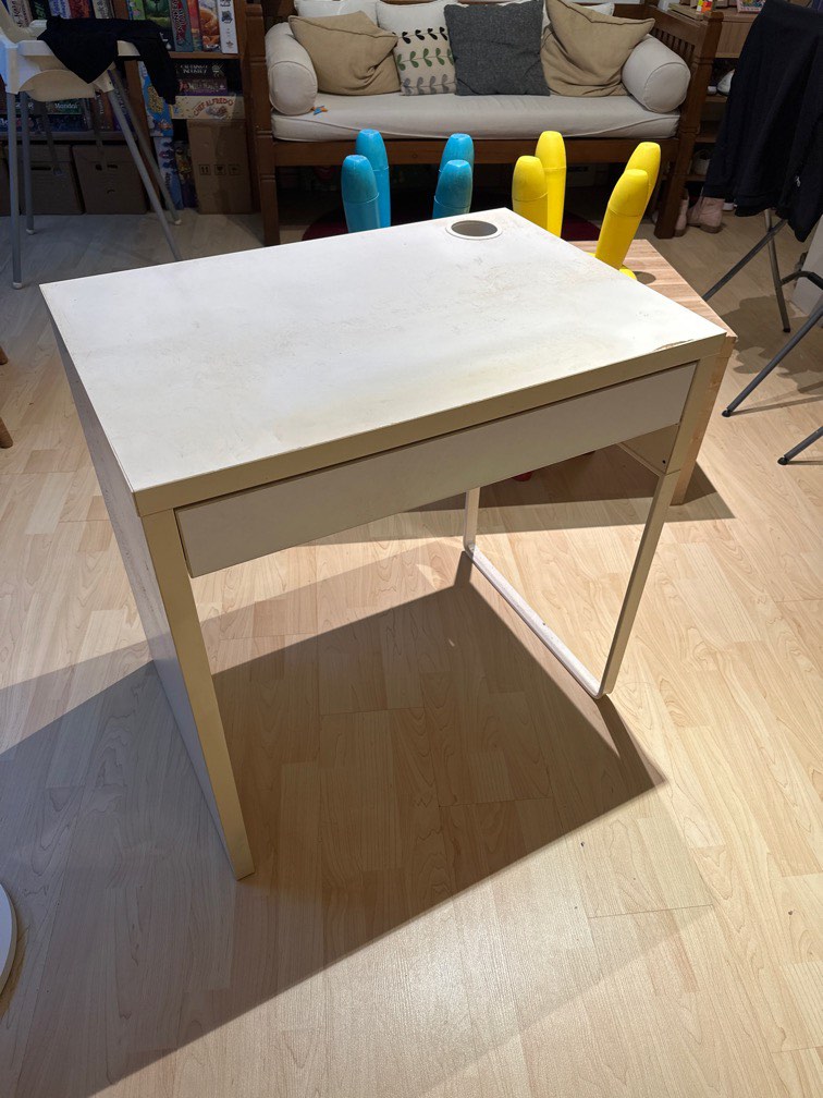 IKEA Micke Desk 73x50cm, Furniture & Home Living, Furniture, Tables ...