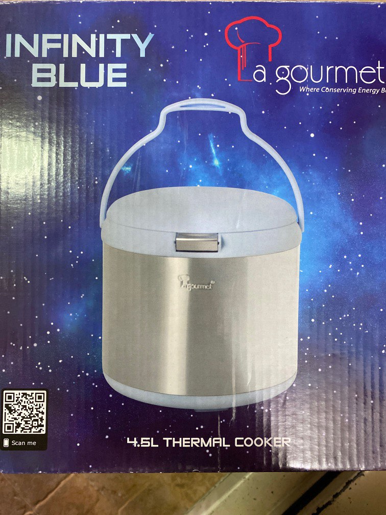 Infinity Blue a gourmet 4.5L Thermal Cooker, TV & Home Appliances ...