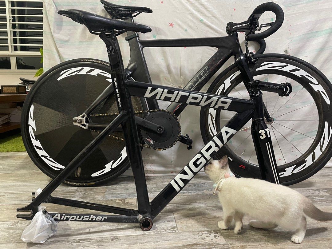 Ingria Airpusher frameset for track / fixie, Sports Equipment, Bicycles ...