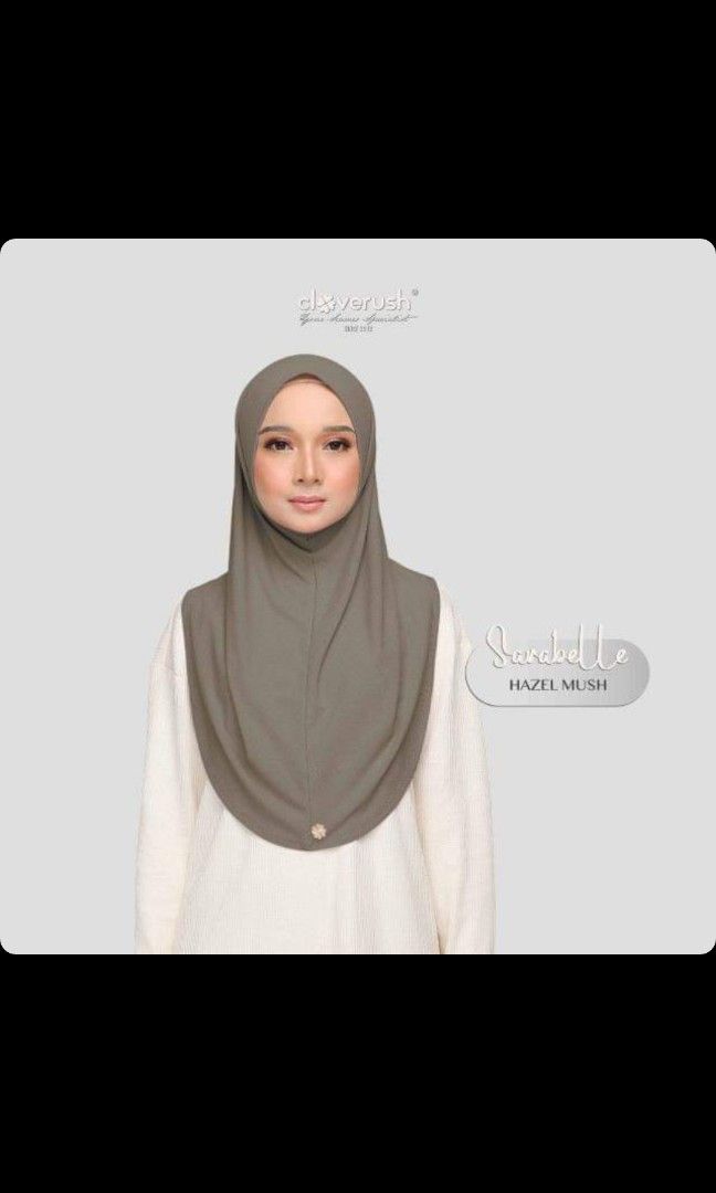 Clover Rush Instant hijab, Women's Fashion, Muslimah Fashion, Hijabs on ...