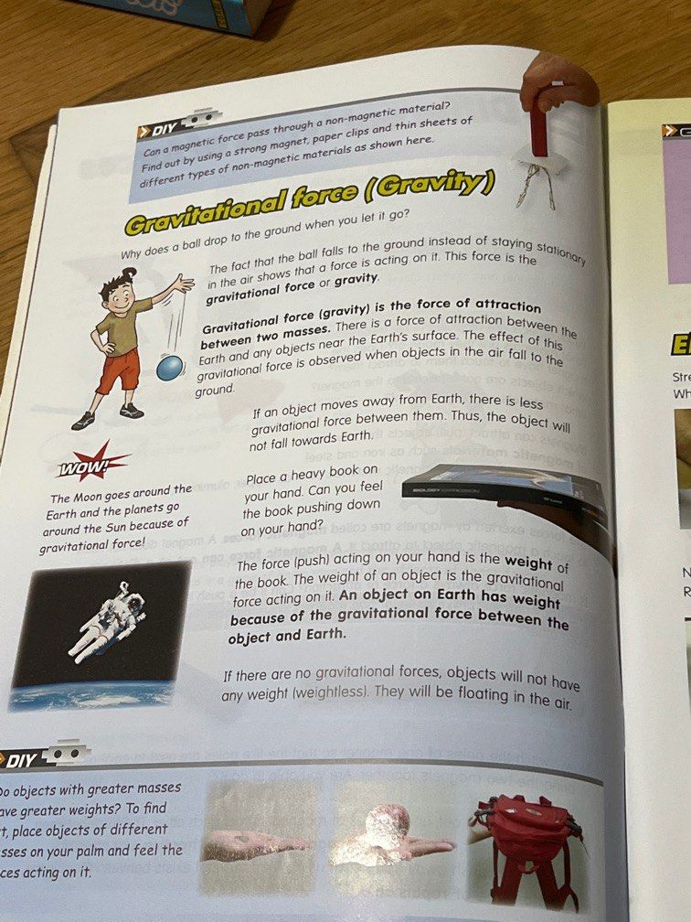 IScience P5/P6 Interactions Textbook, Hobbies & Toys, Books & Magazines ...