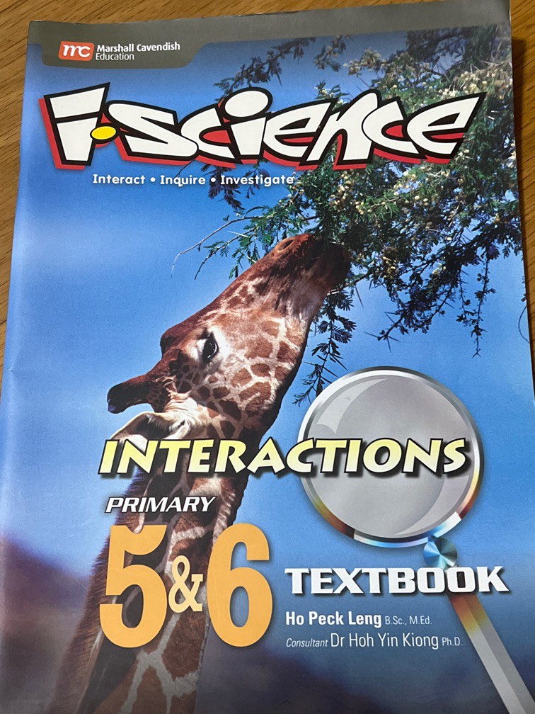 IScience P5/P6 Interactions Textbook, Hobbies & Toys, Books & Magazines ...
