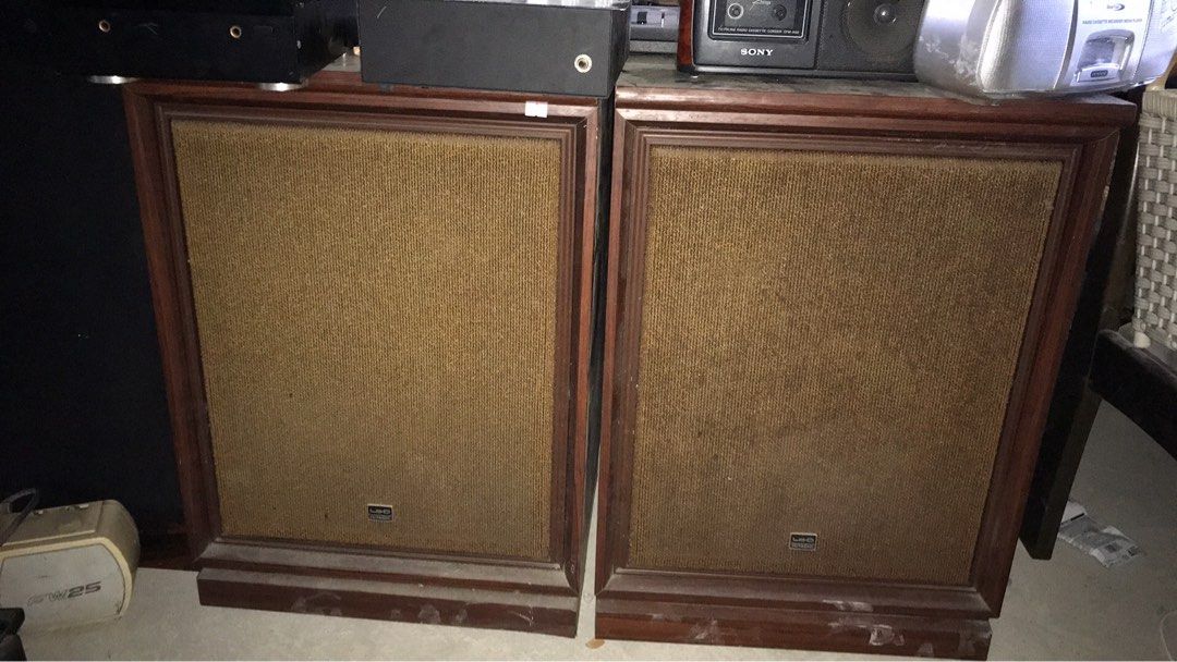 JAPAN VINTAGE 50+ YEARS OLD 3-WAY HIFI SPEAKERS., Audio, Soundbars ...