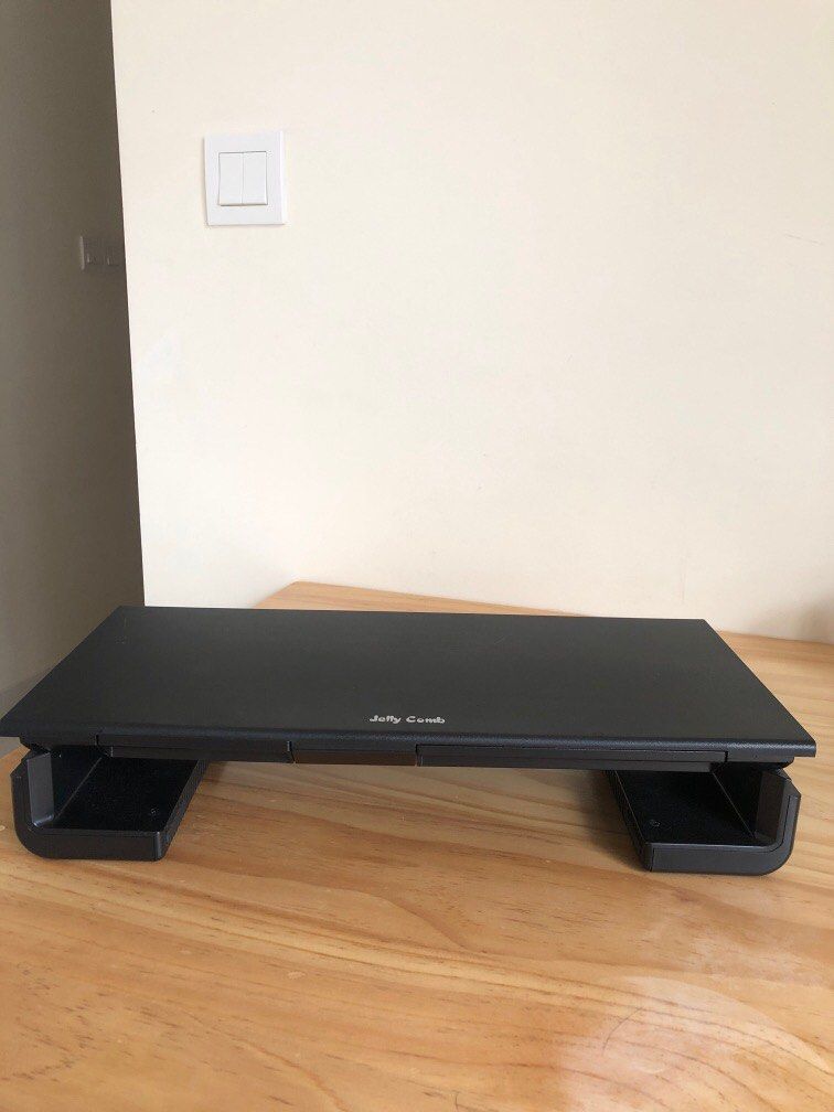 Jelly comb Monitor stand organizer riser foldable adjustable, Computers ...