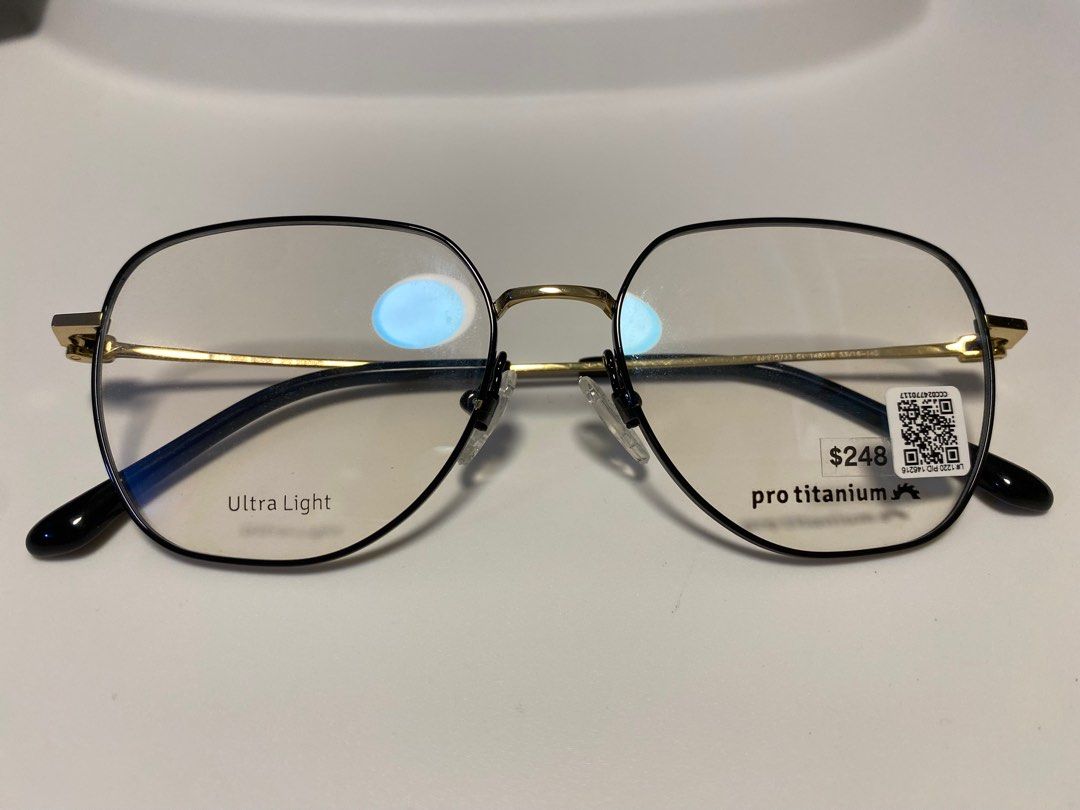 John Jacobs Spectacles (Titanium frame), Men's Fashion, Watches ...