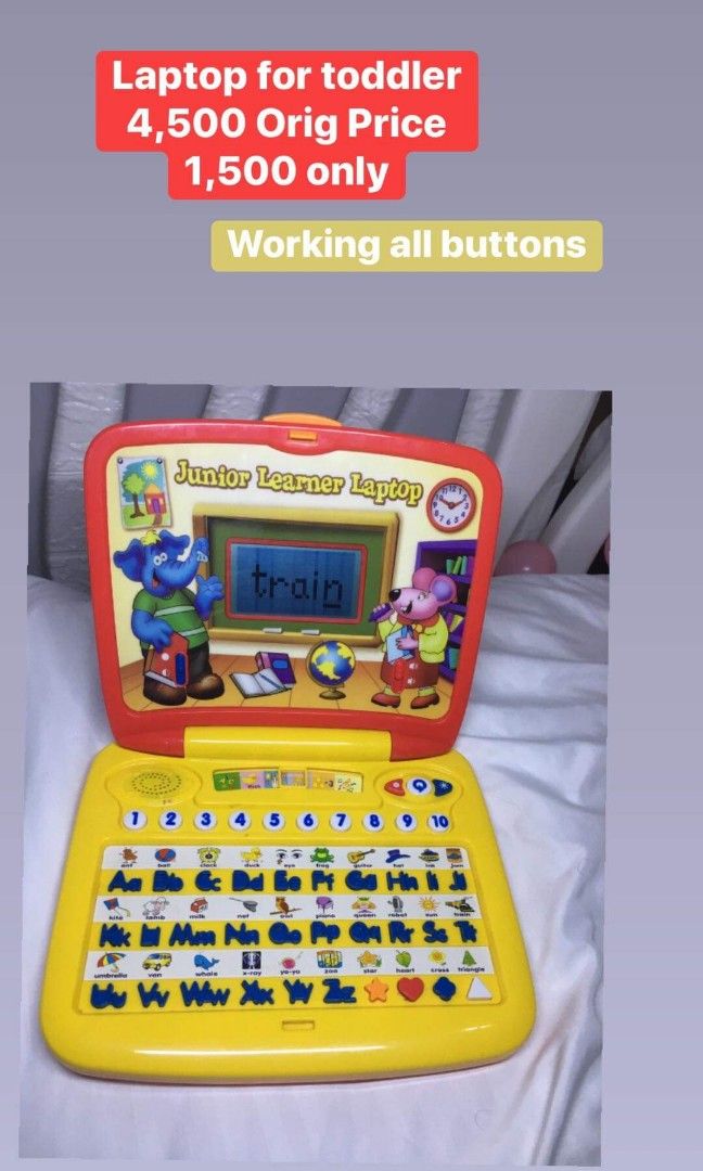 JUNIOR LEARNER LAPTOP, Hobbies & Toys, Toys & Games on Carousell