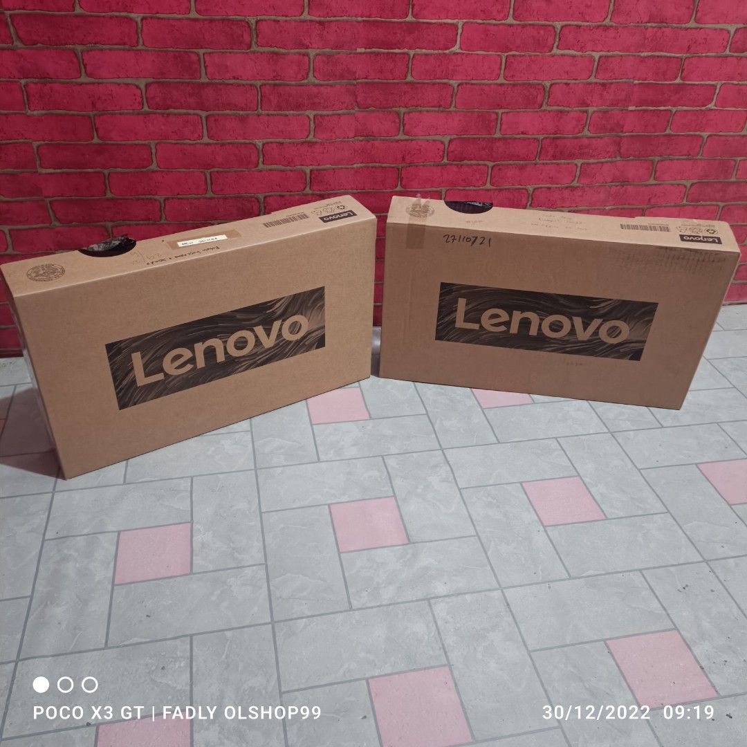 KARDUS LAPTOP LENOVO ORIGINAL BEKAS UNIT LENGKAP KARTU GARANSI ...