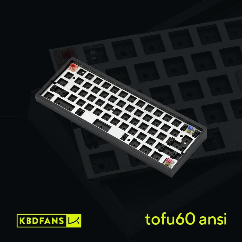 KBDfans tiger80/Kbd67 Lite R4/Tofu65/Tofu60 RGB DIY Mechanical Keyboard ...