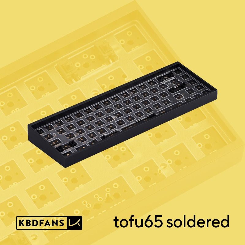 KBDfans tiger80/Kbd67 Lite R4/Tofu65/Tofu60 RGB DIY Mechanical Keyboard ...