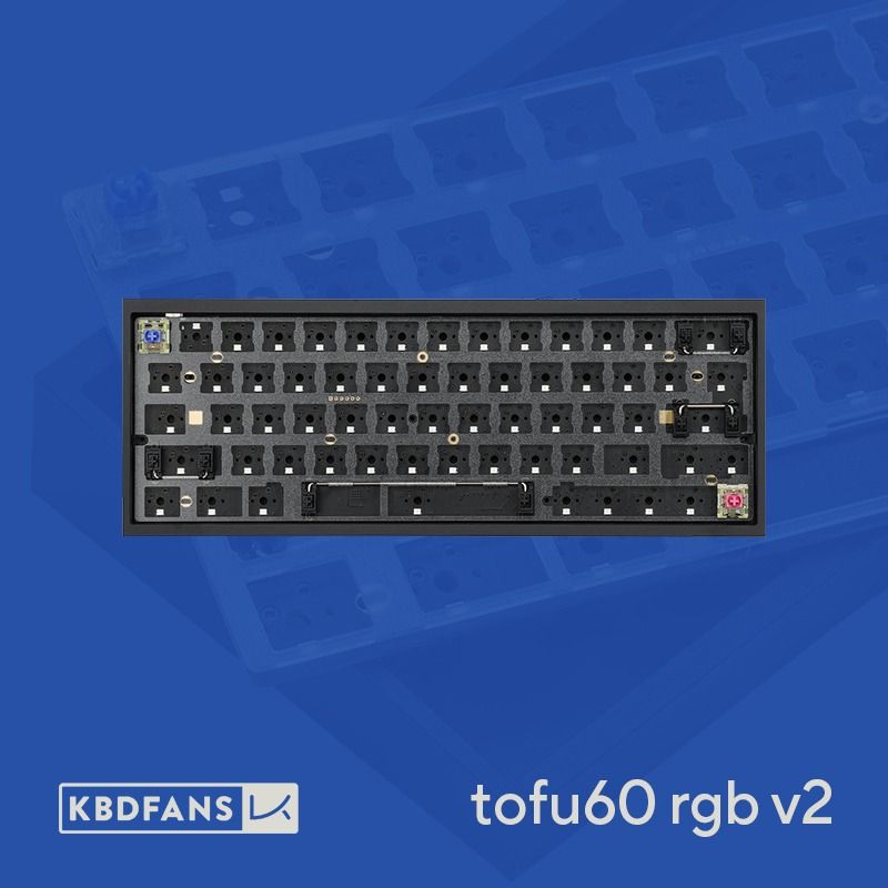 KBDfans tiger80/Kbd67 Lite R4/Tofu65/Tofu60 RGB DIY Mechanical Keyboard ...