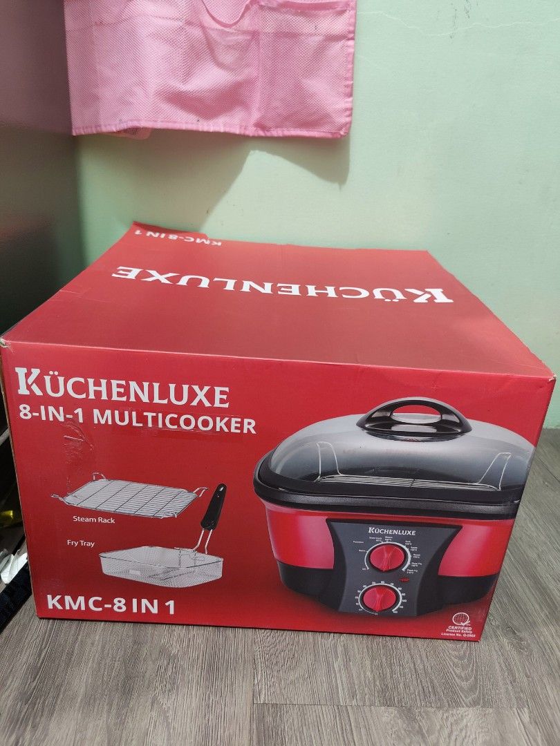 Kuchenluxe 8 in 1 Multicooker, TV & Home Appliances, Kitchen Appliances ...