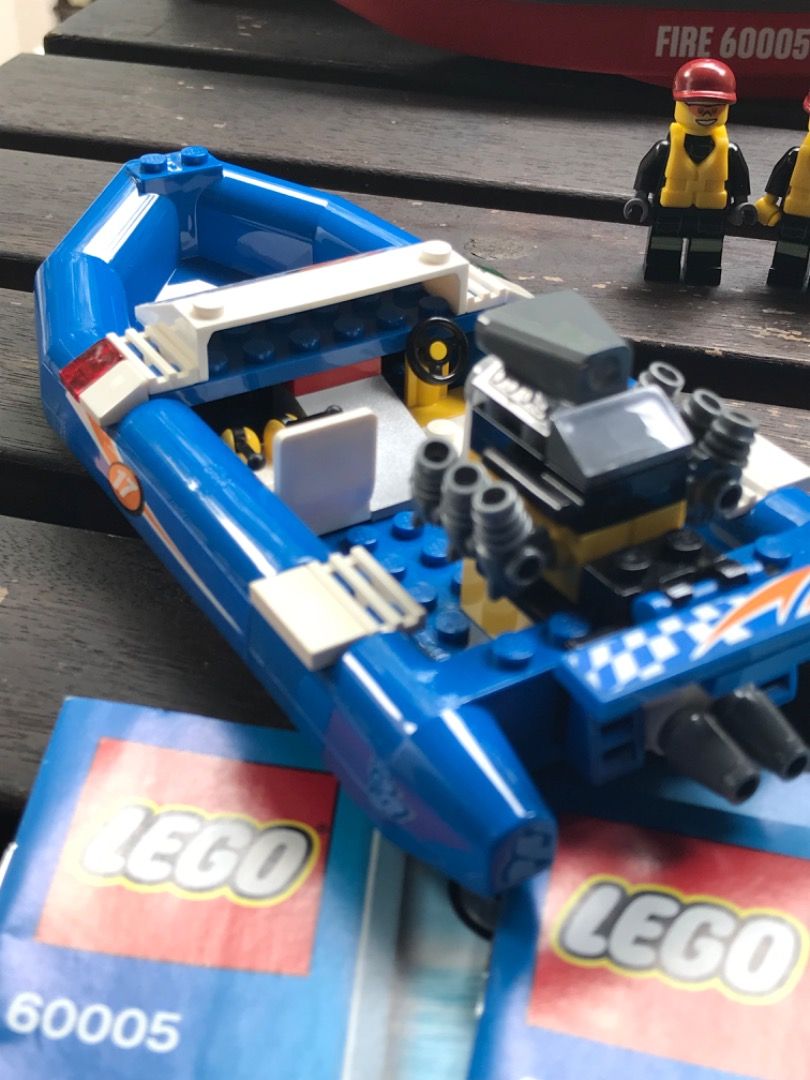 LEGO City Fire Boat 60005, Hobbies & Toys, Toys & Games on Carousell