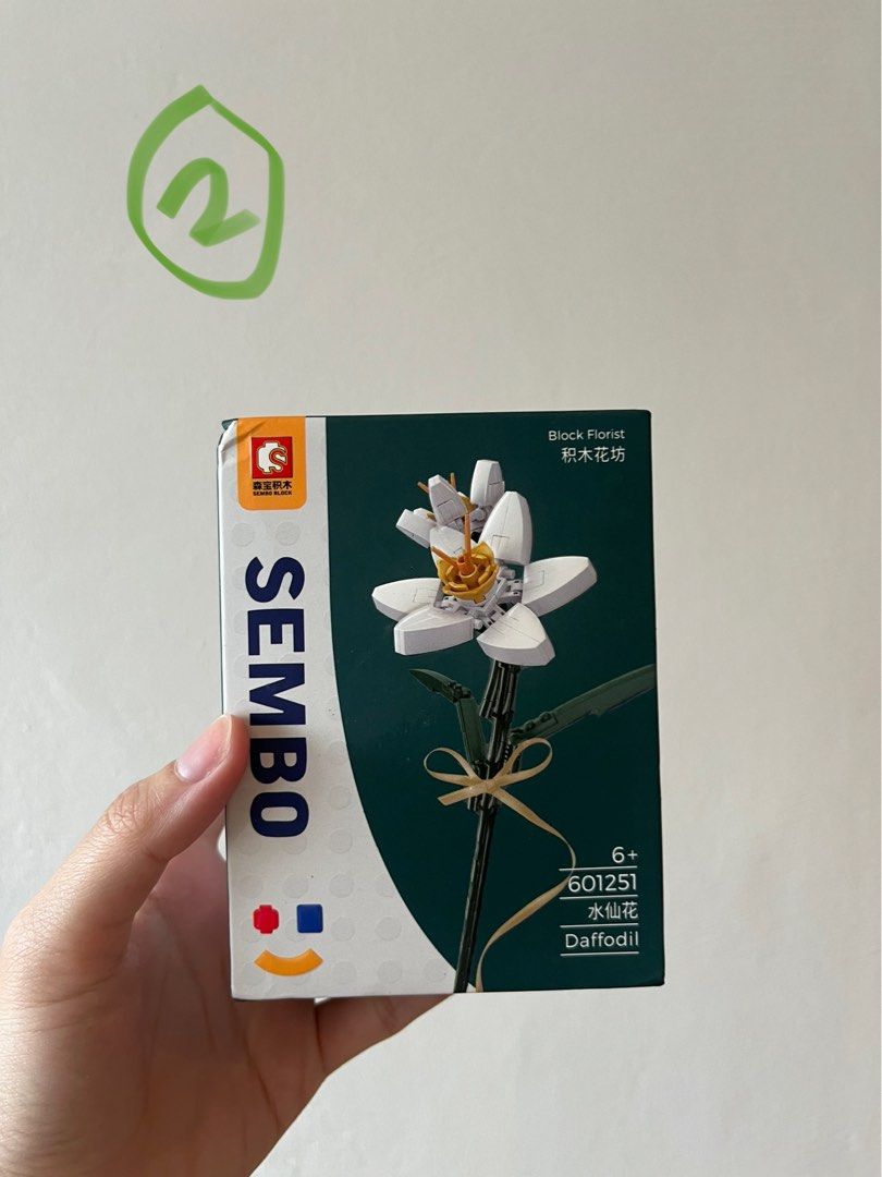 Lego Semo block flowers, buildable toy for both adult and Children ...