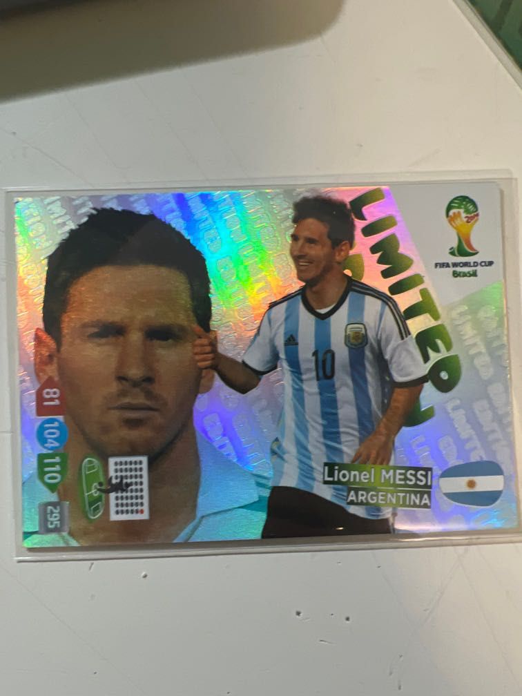 Leo Messi Argentina Limited Edition, Hobbies & Toys, Toys & Games on ...
