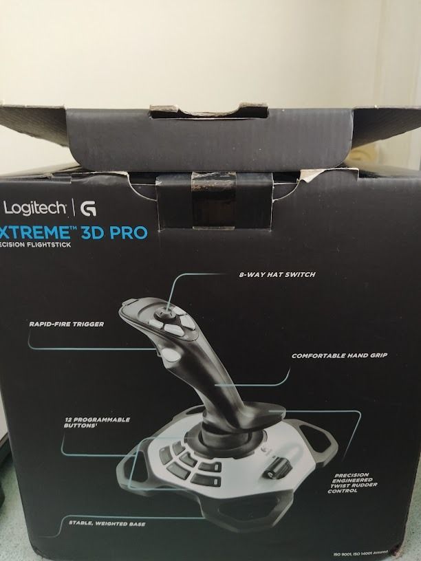 Logitech Extreme 3D Pro Joystick, Video Gaming, Gaming Accessories ...