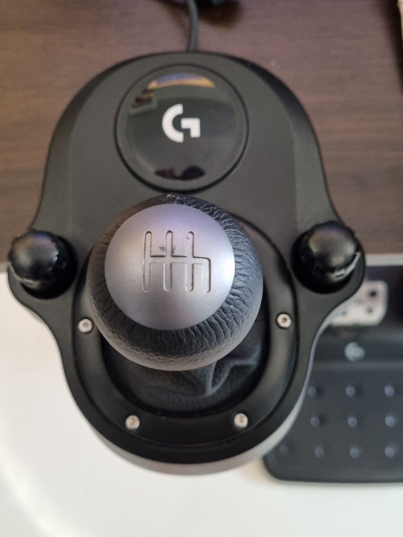 Logitech g923 + shifter, Video Gaming, Gaming Accessories, Controllers ...