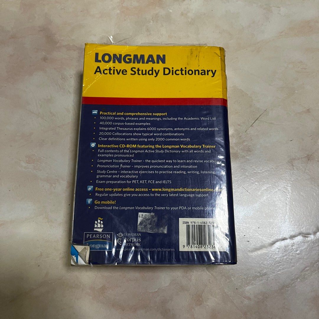 Longman Active Study Dictionary 5th Edition for Intermediate- upper ...