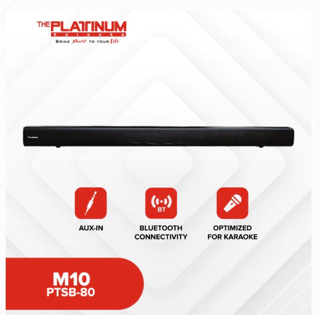 M10 Platinum Sound Bar, Audio, Soundbars, Speakers & Amplifiers on ...