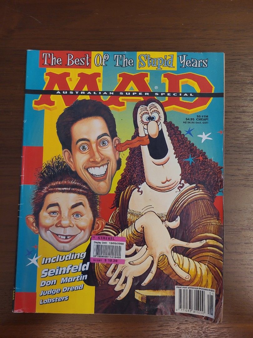 MAD Magazine Australian Super Special #114, Hobbies & Toys, Books ...