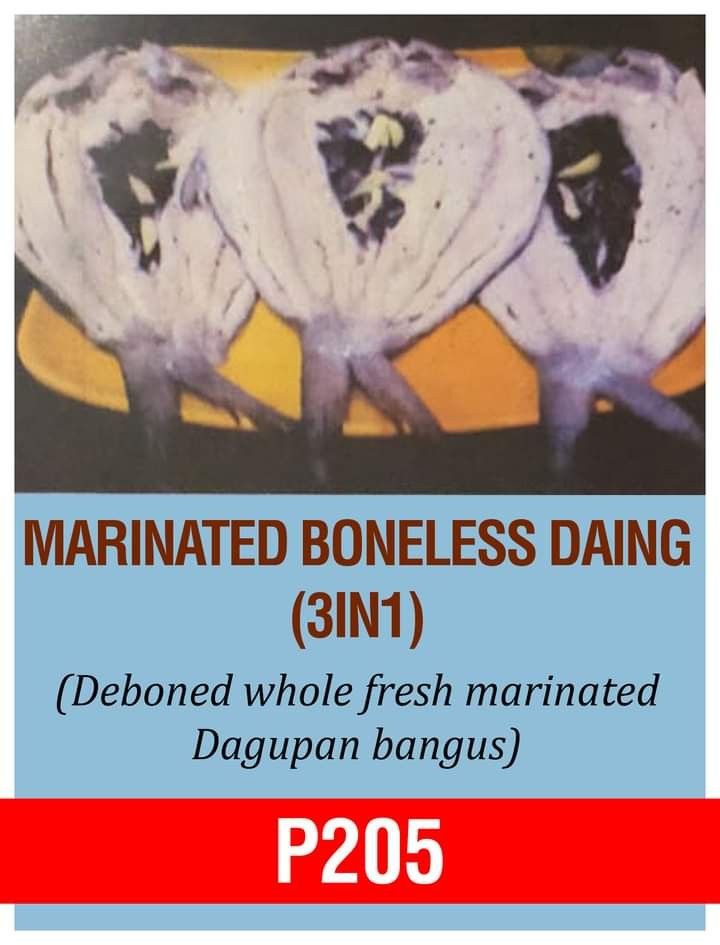 Marinated Boneless Daing, Food & Drinks, Fresh Produce on Carousell