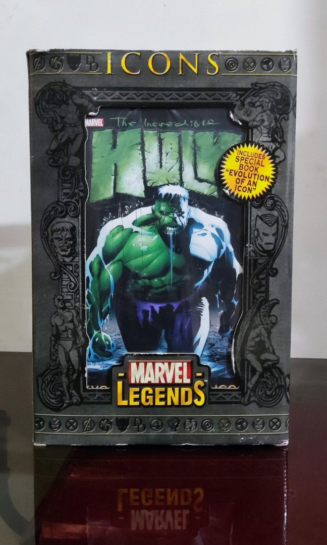 Marvel Legends Icons - 12-Inch Hulk, Hobbies & Toys, Toys & Games on ...