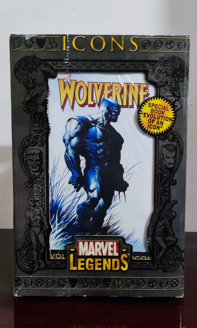 Marvel Legends Icons - 12-Inch Unmasked Wolverine, Hobbies & Toys, Toys ...